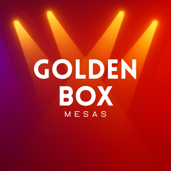 Golden Box | Mesas - Eventos Prime